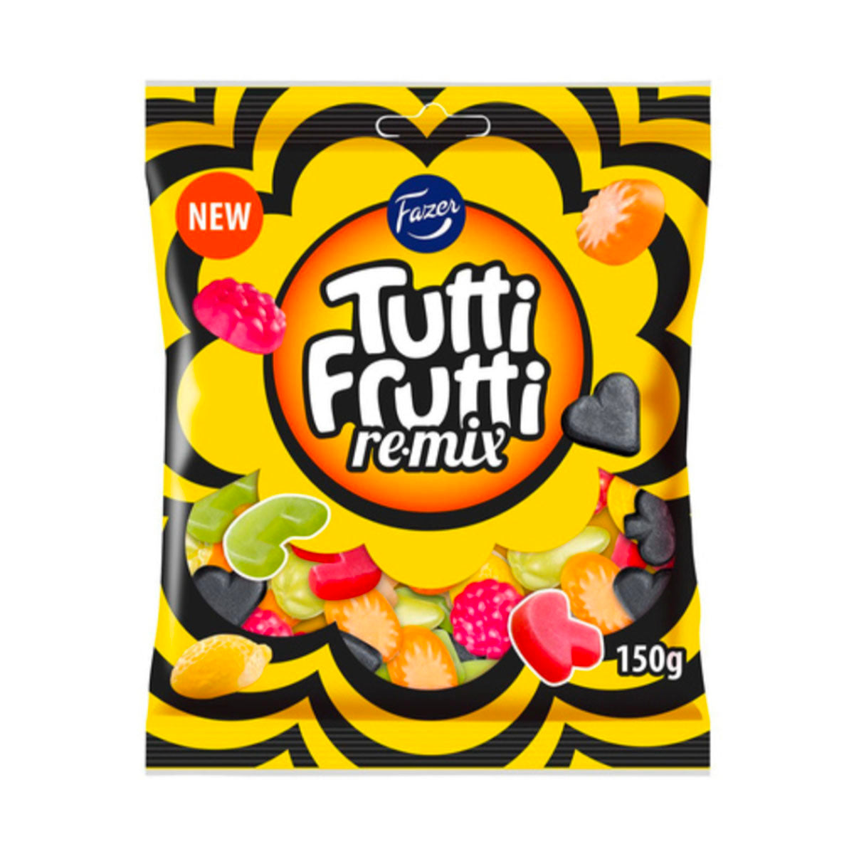 Fazer Tutti Frutti Candy Mix – Vegan Fruit Gummy & Salmiak Licorice ...